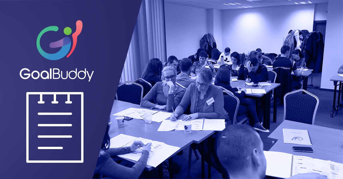 A million things will happen when you do this one thing - Goal Buddy