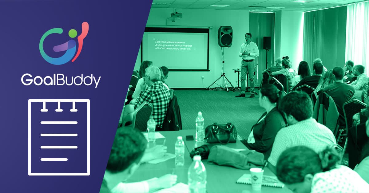 To share our goals or not (and with whom) - Goal Buddy